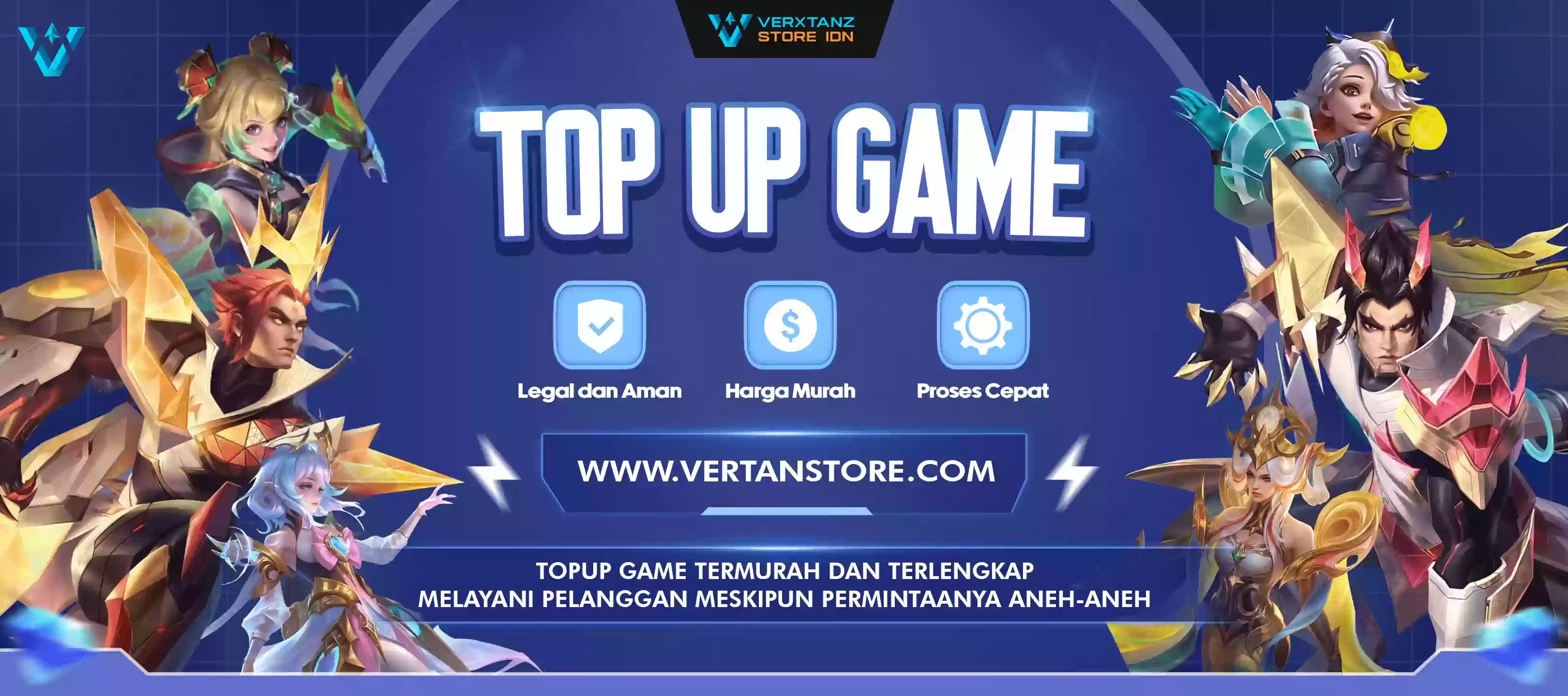 Topup game terpercaya - Vertan Store